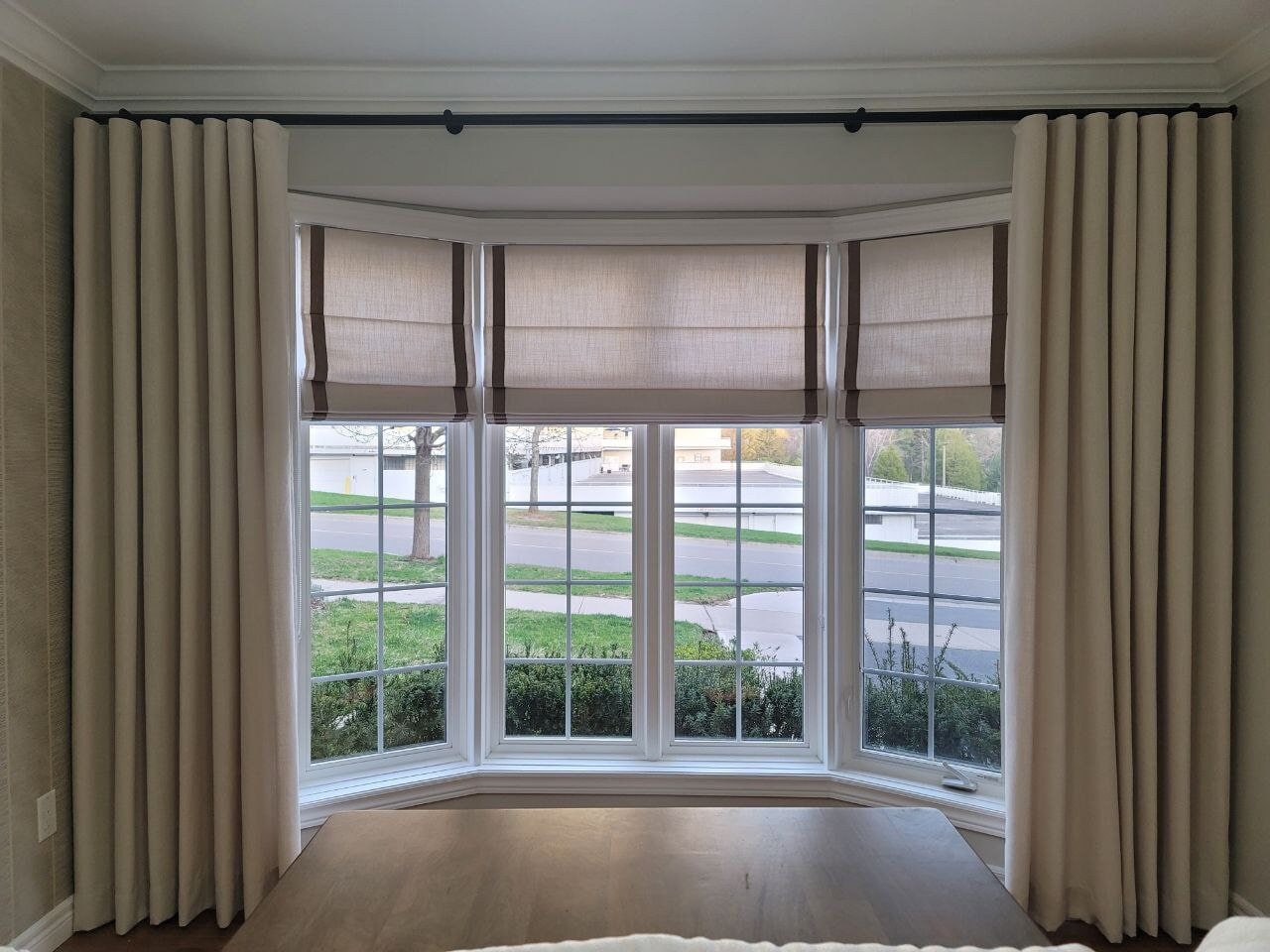Linen Roman Shade | Roman Shade | Window Blinds | Custom Roman Shade ...
