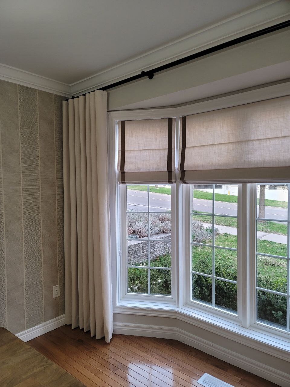 Linen Roman Shade | Roman Shade | Window Blinds | Custom Roman Shade ...