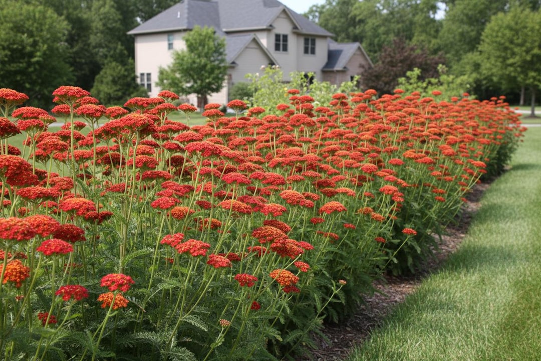 10/15/30 Perennial Achillea Paprika Bulk Landscape Plants Flowers ...