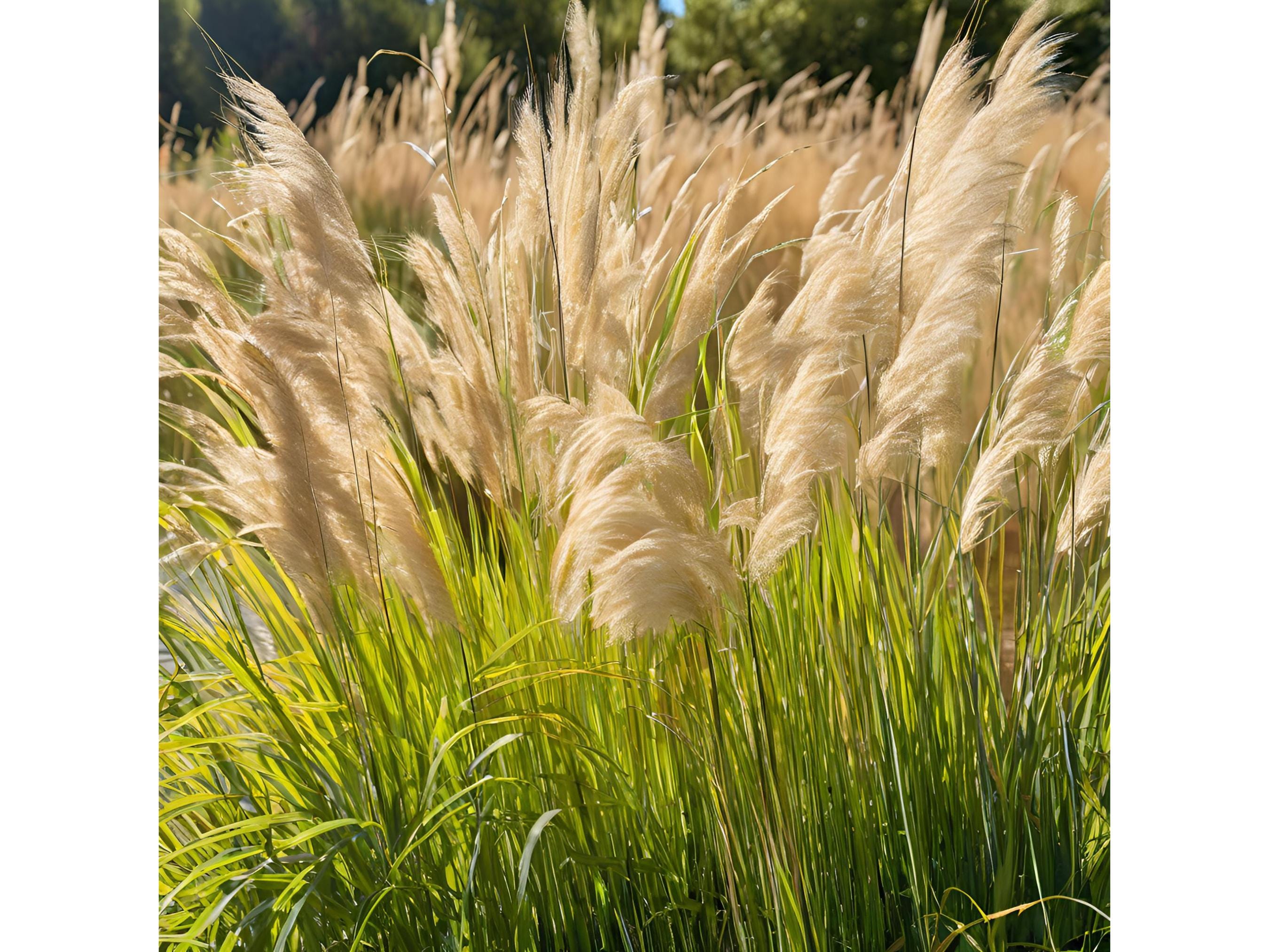 5 Live Perennial Feather Reed Ornamental Grass Calamagrostis Karl ...