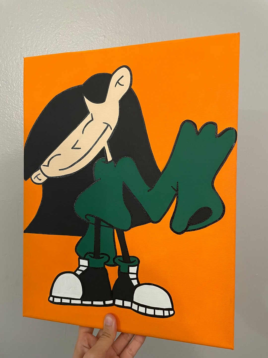 Number 3 Kids Next Door Painting - Etsy