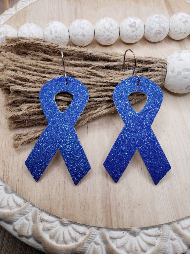 Royal Blue Cancer Ribbon
