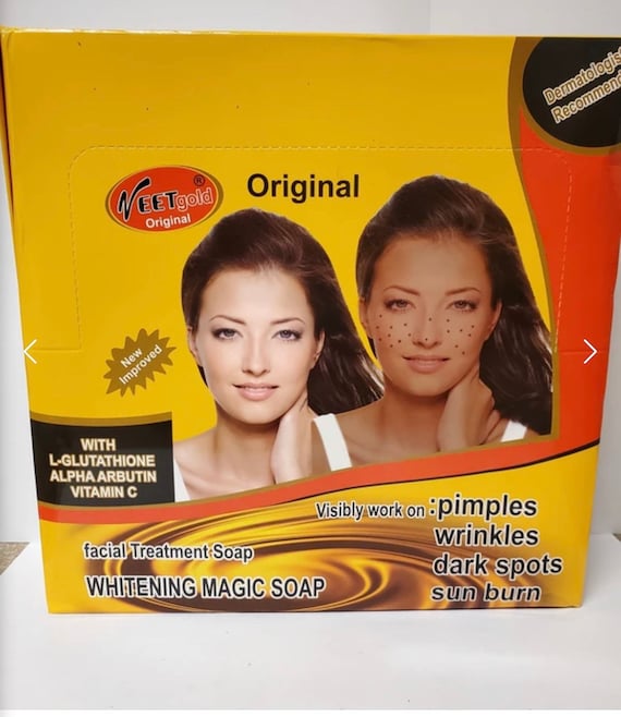 VEET GOLD Whitening Magic Soap Facial Treatment Soap for - Etsy