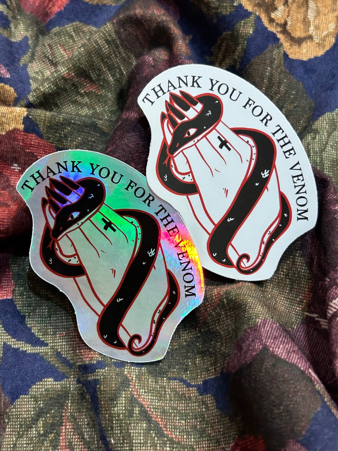 Thank You for the Venom - Sticker - Etsy