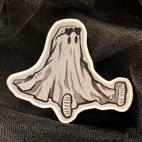 Ghost Sticker | Etsy