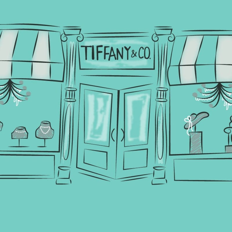 Tiffany And Co Backdrop