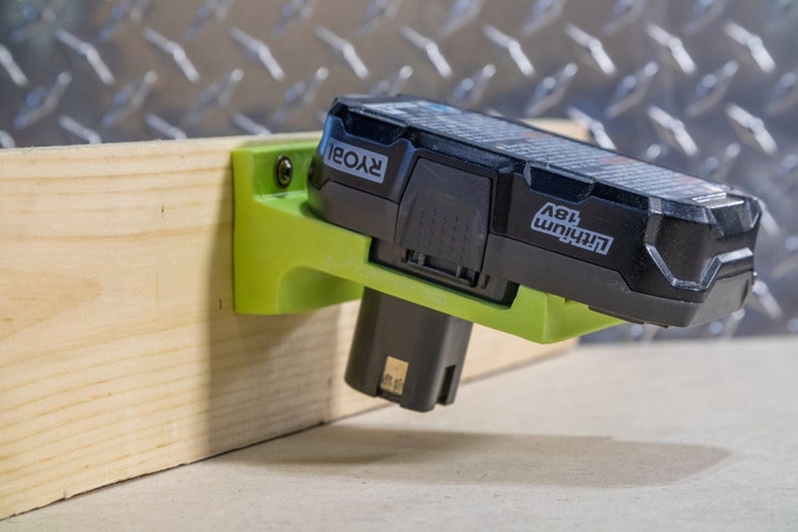 Ryobi 18V Battery Holder STL Files Combo Pack. - Etsy Canada