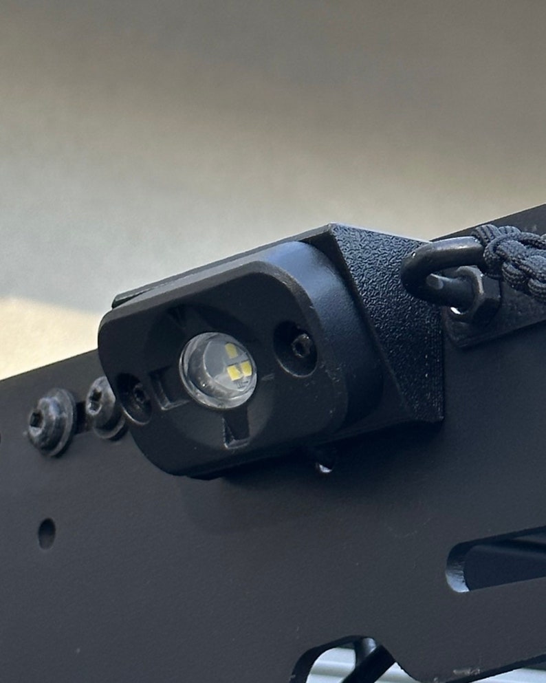 Harbor Freight/roadshock Angled Rock Light / Camp Light Mounts - Etsy