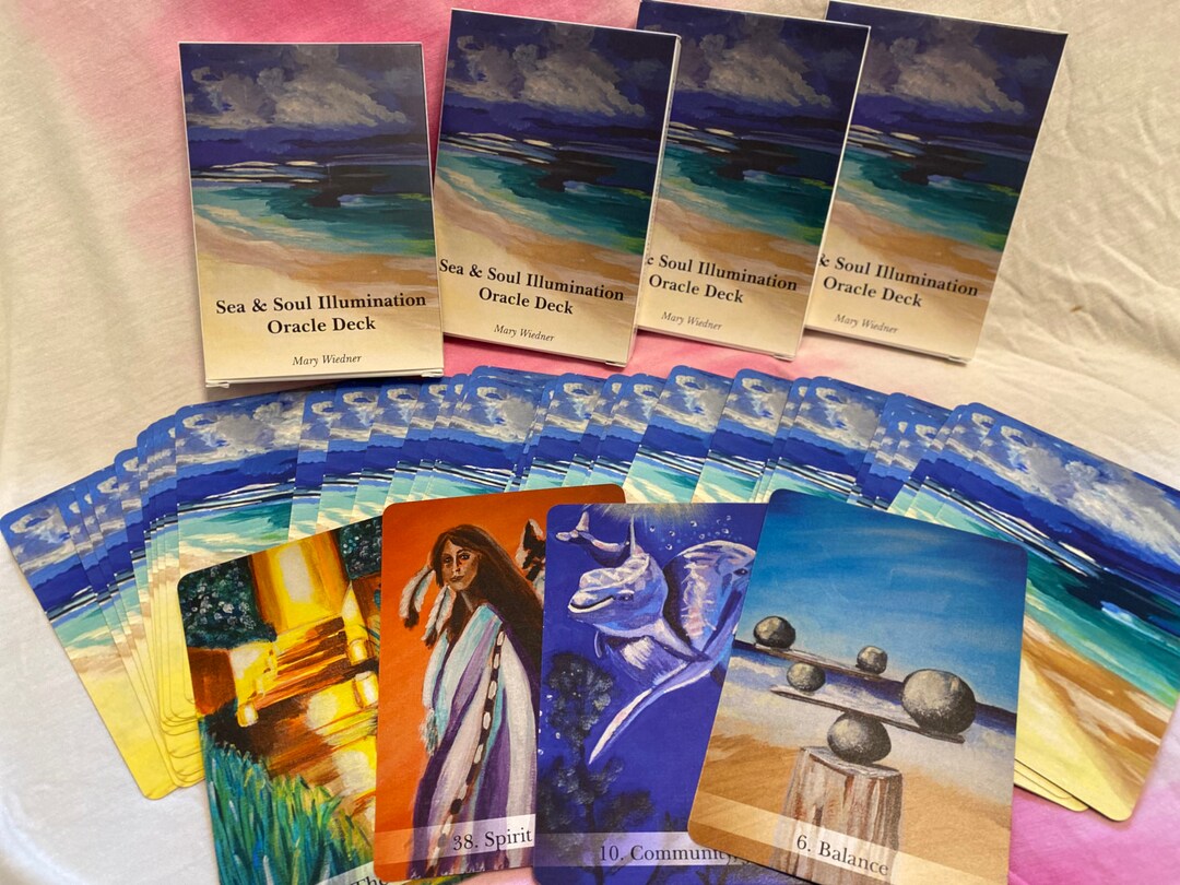 Sea & Soul Illumination Oracle Deck - Etsy