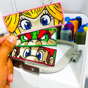Movie Embroidery Design Mario Bros Face Bowser- Embroidery Design ...