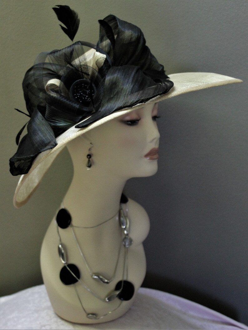New Women's Large Brim With Slanted Crown Hat by Alexander & Hallatt in ...