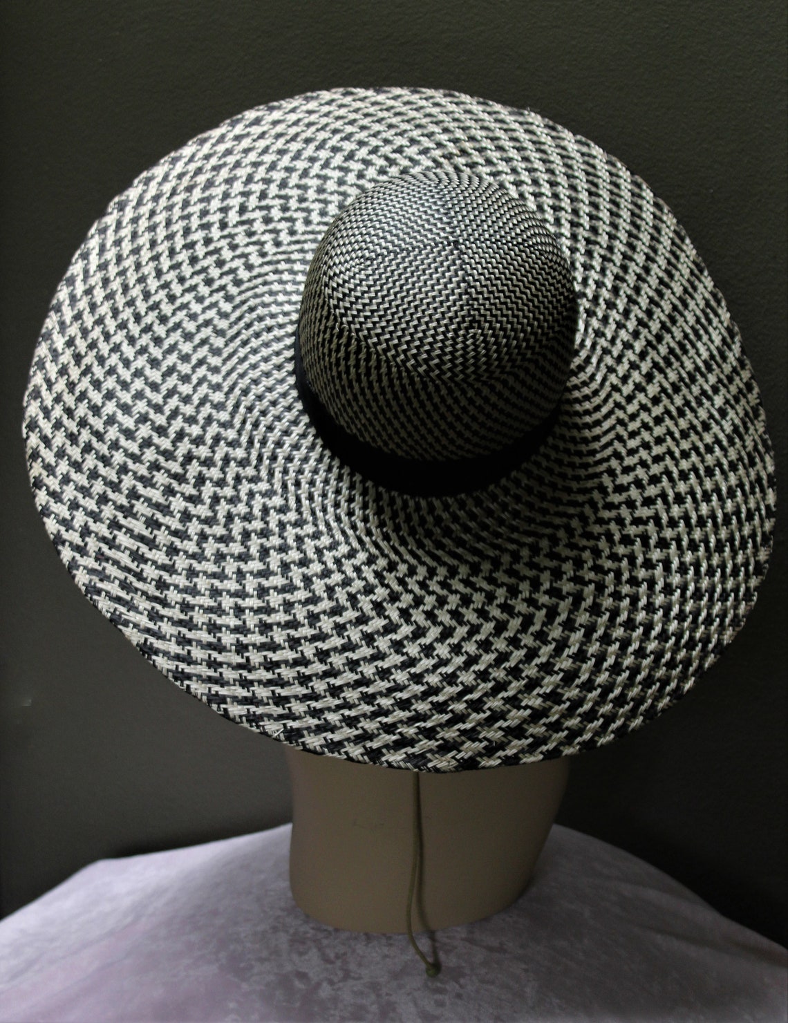 New Women's Large Brim With Rounded Crown Hat by Alexander & Hallatt in ...