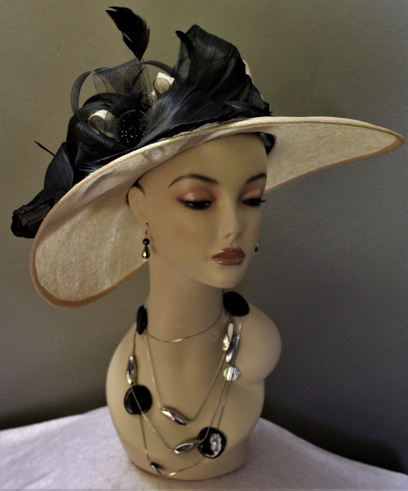 New Women's Large Brim With Slanted Crown Hat by Alexander & Hallatt in ...