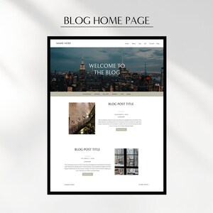 Realtor Website Design, Real Estate Website Template, Showit Website ...