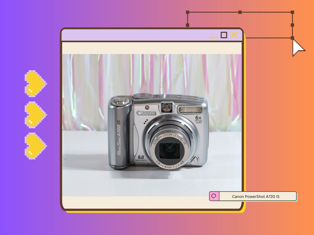 Canon Powershot A720 IS 8 Mega Pixels Digicam Tested - Etsy