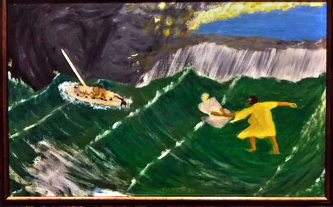 Faith and Power: Jesus Walking on Water. - Etsy