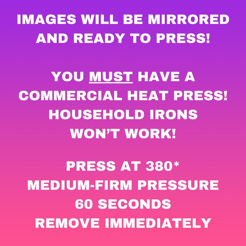 Custom SUBLIMATION FULL COLOR Prints, High Quality Ink & Paper, 24 Hour ...