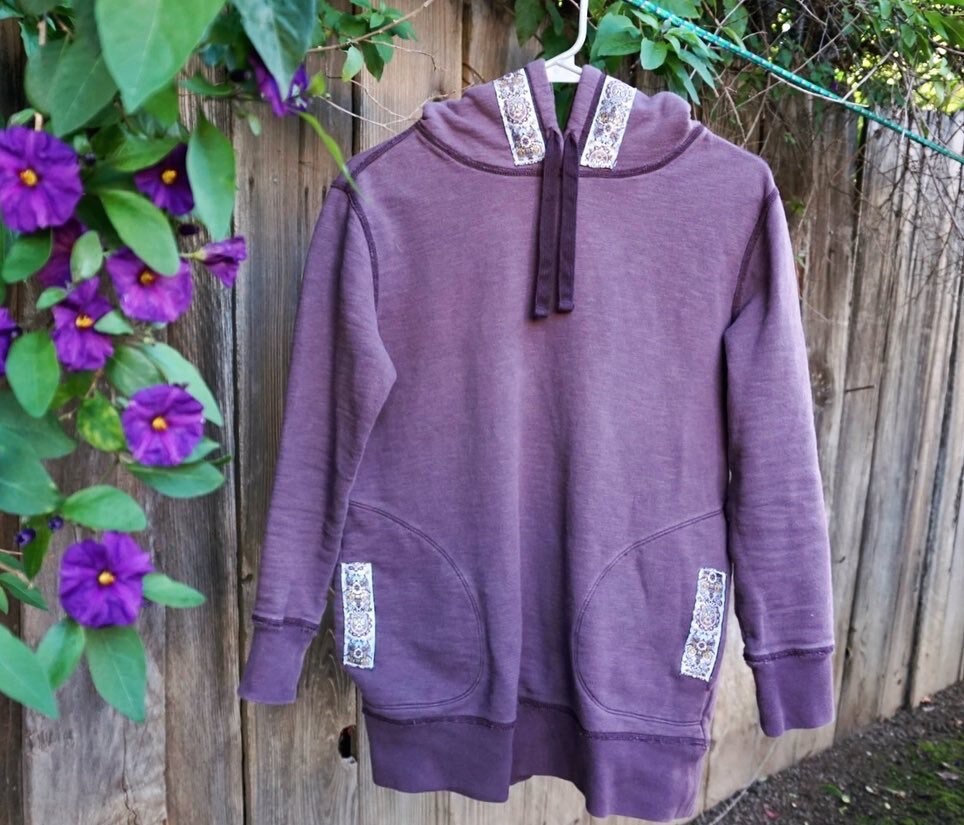 Upcycled Custom Hendrix Hoodie Vintage Band Sweatshirt Music Festival ...