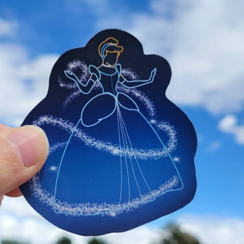 Cinderella Stickers - Etsy
