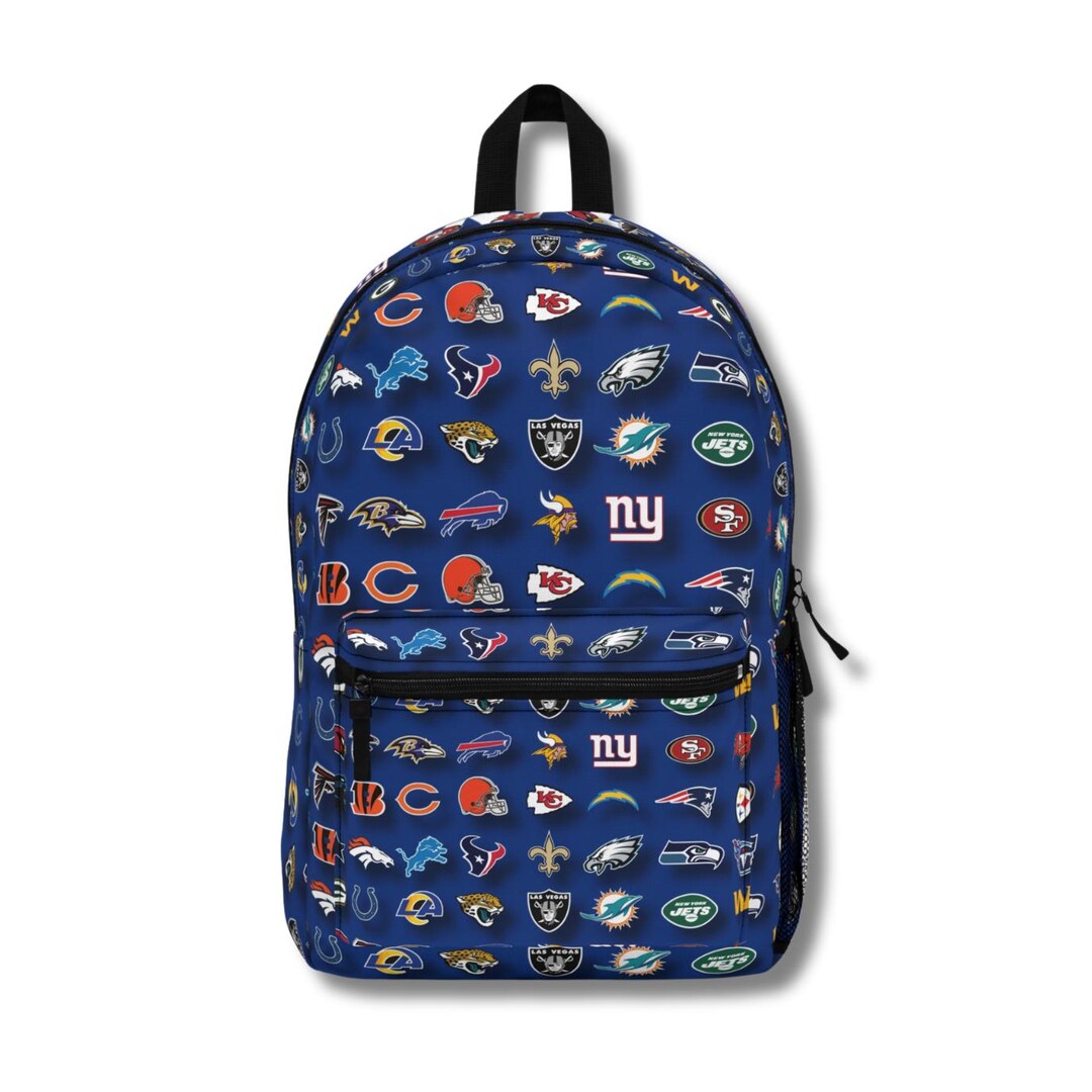 NFL Sports Teams 3D Apparel Backpacks Football Brand New Fashion - Etsy