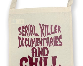 Serial Killer Tote Bag - Etsy