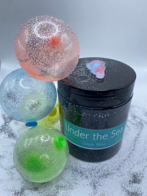 Under the Sea Classic Slime Sea Themed Slime Seahorse Charm | Etsy