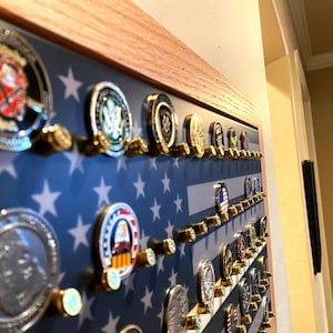 40 CT - EMT Challenge Coin Holder, Display to Showcase Their ...