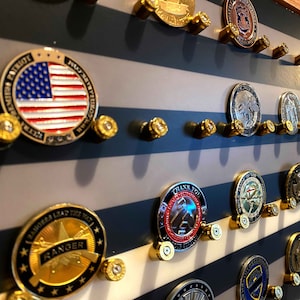 40 CT - EMT Challenge Coin Holder, Display to Showcase Their ...