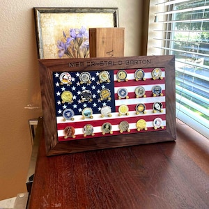 American Flag Coin Holder, USA Made to the Highest Standards to ...