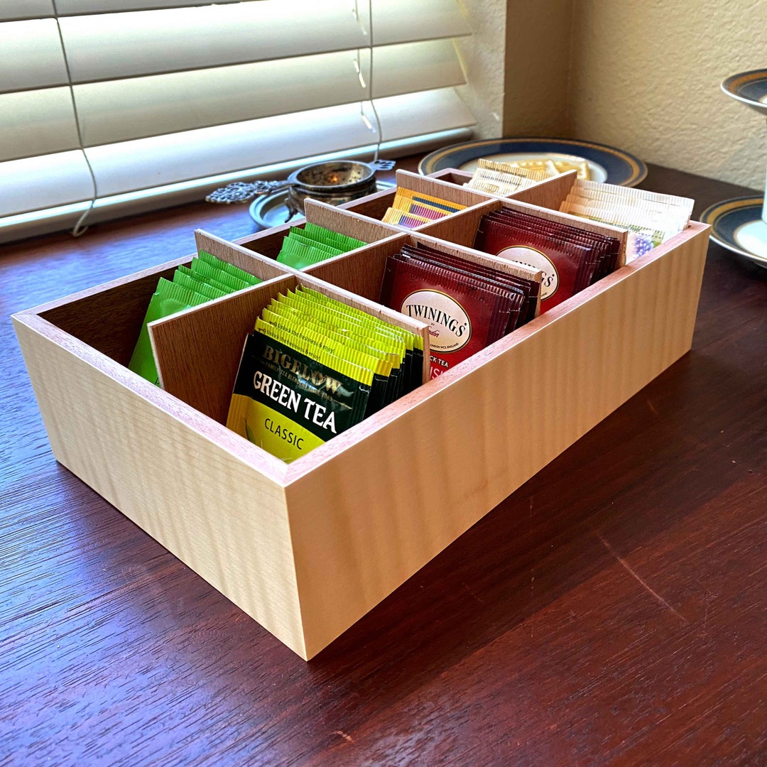 Custom Built Premium Stackable Tea Trays - Various Sizes With Exotic ...