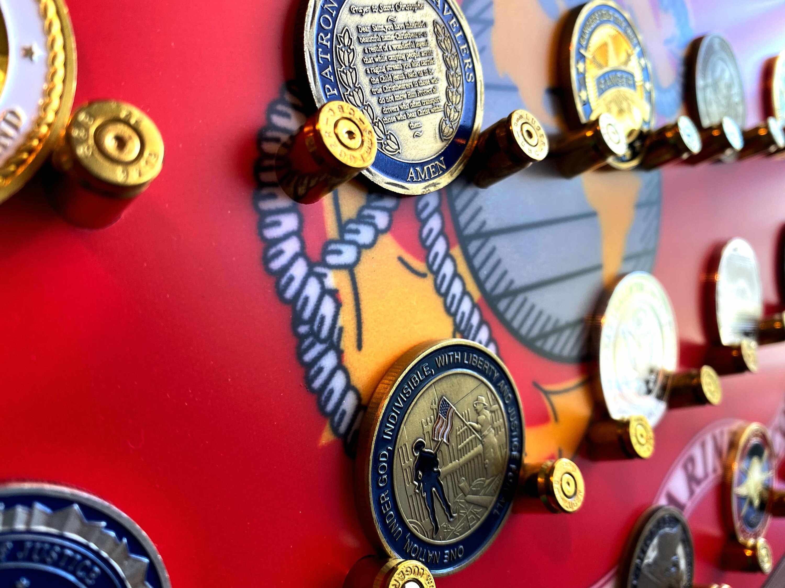 USMC Challenge Coin Holder USA Made to the Highest Standards - Etsy