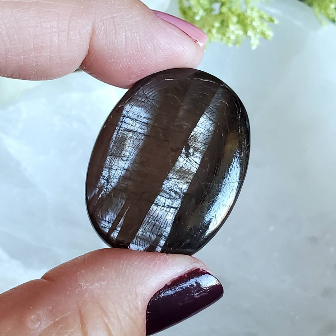 Natural Hypersthene Cabochon, Hypersthene Gemstone - Etsy