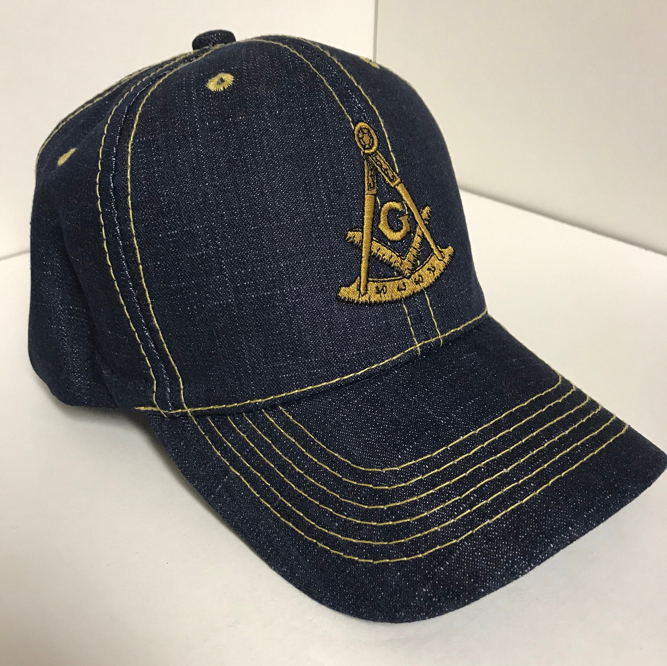 Past Master Mason Denim Cap - Etsy