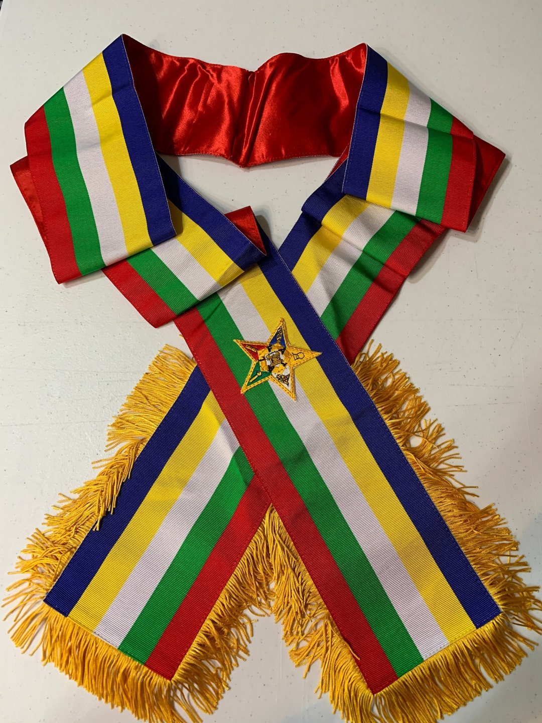 OES 2 Sided Sash - Etsy