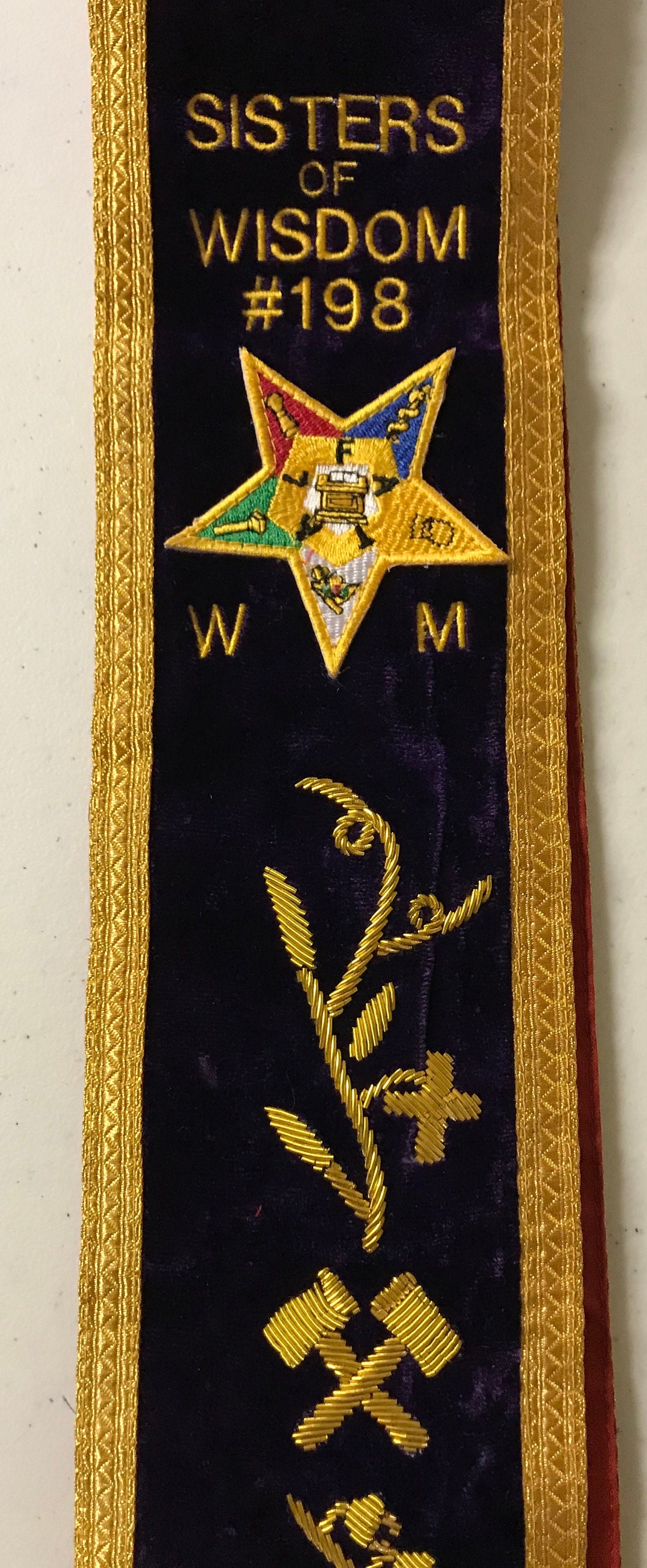 Worthy Matron Sash - Etsy