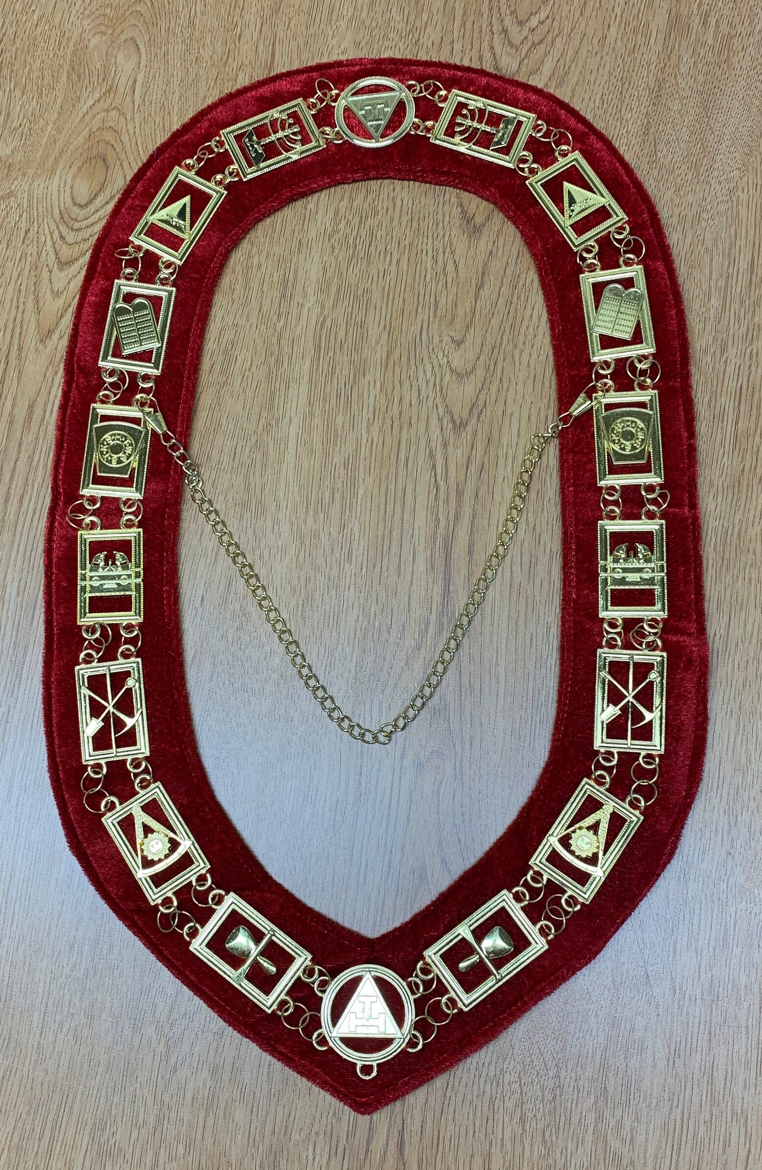 MASONIC REGALIA Royal Arch Collar - Etsy