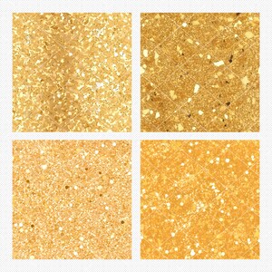 Glitter Digital Paper Gold Seamless Glitter Pattern Scrapbook - Etsy