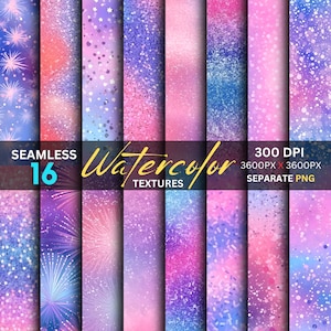 Pastel Glitter Digital Paper, Texture Background PNG, Seamless Glitter ...
