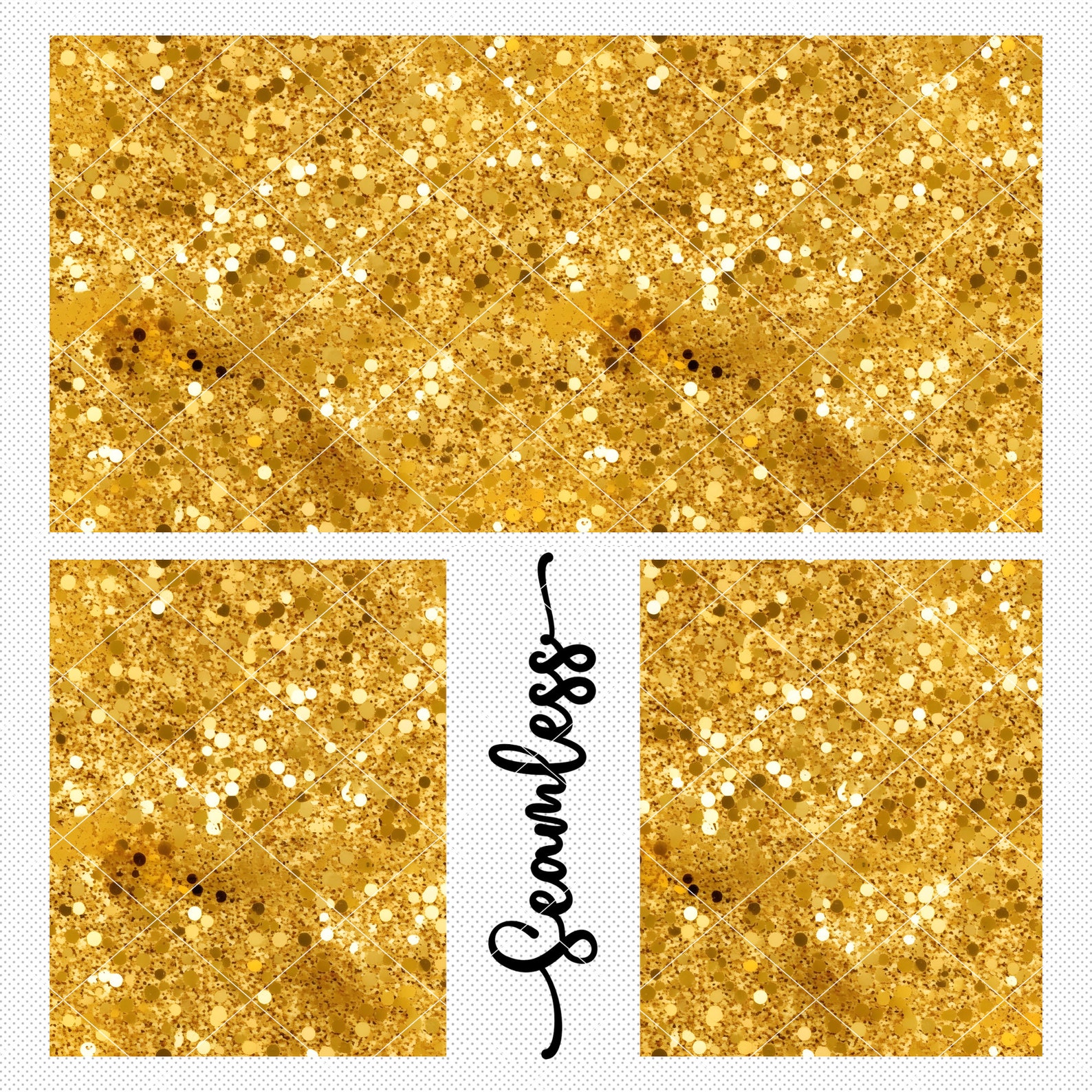Gold Glitter Digital Paper: 16 Seamless Sparkle Textures (PNG) - Etsy