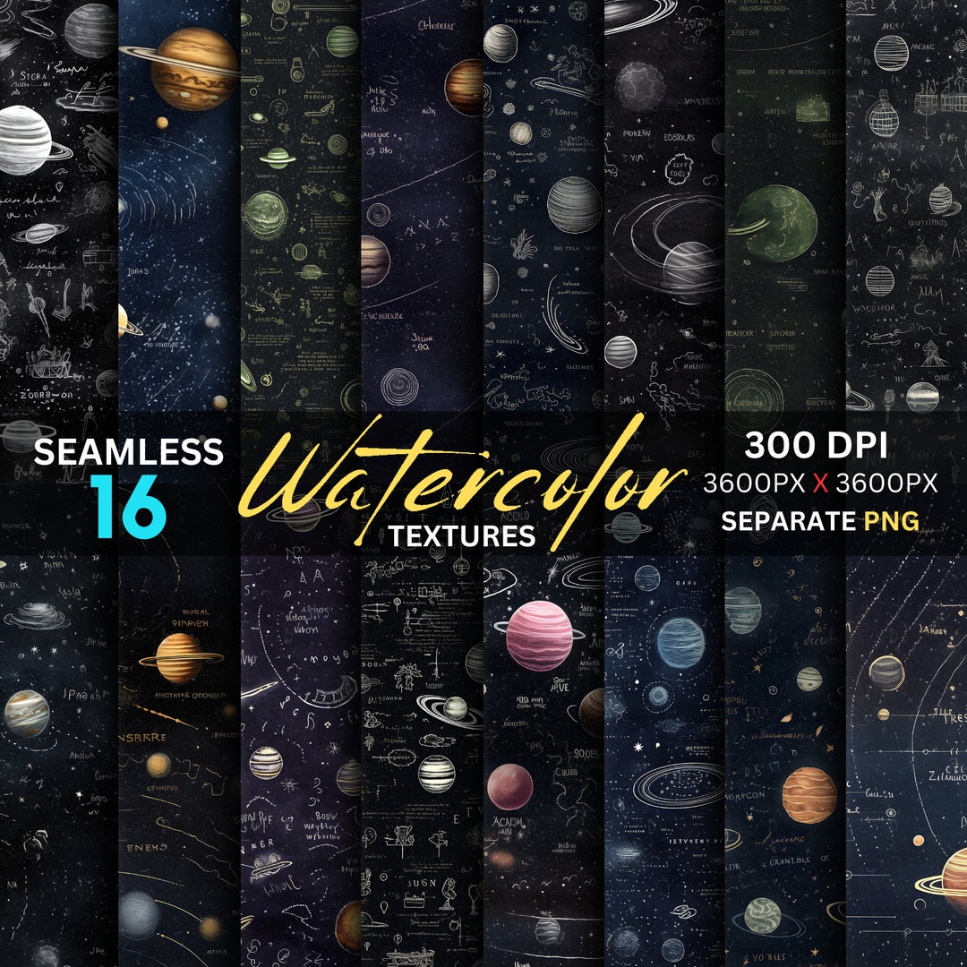 Galaxy Chalkboard Texture Background Seamless Planet Texture - Etsy
