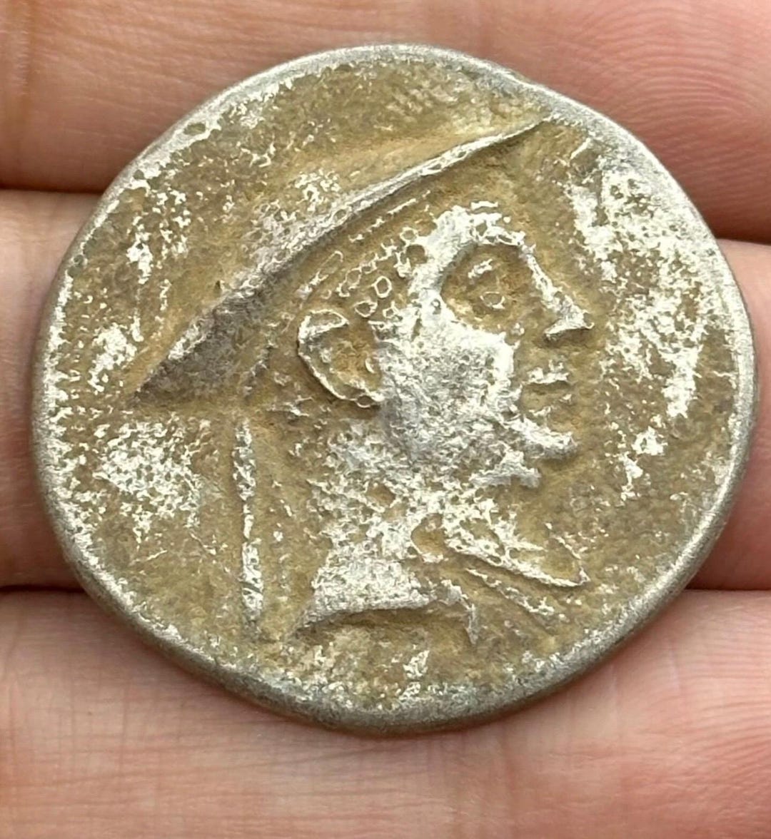 Ancient Coin of Bactria, King Antimachos Ca 171-160 Bc Very Scarce ...