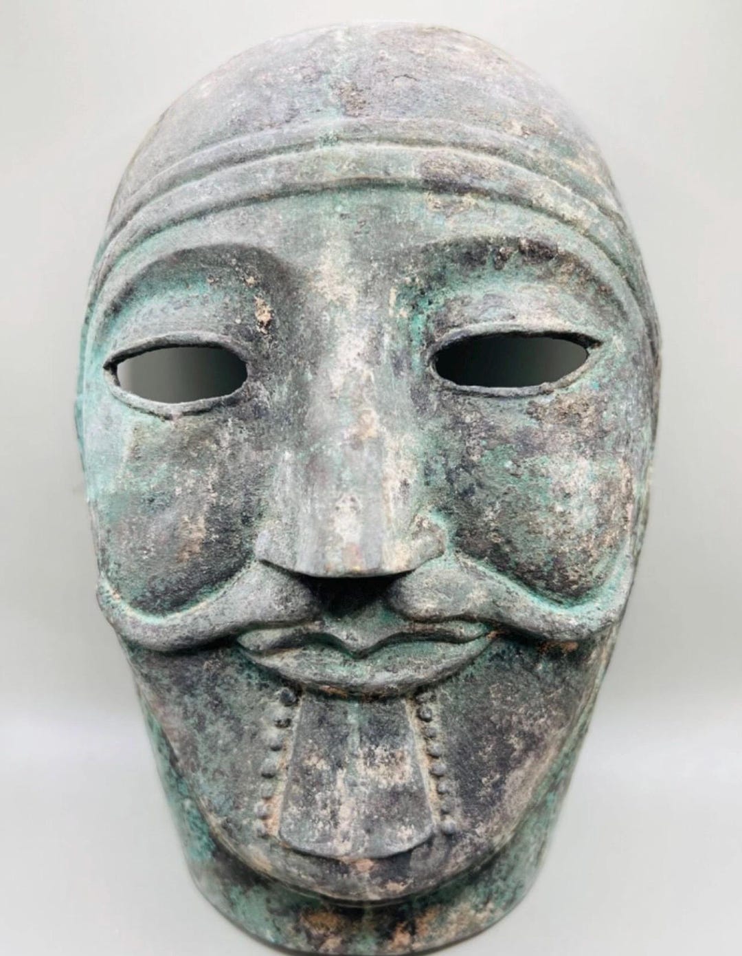 Super Genuine Ancient Greco Roman Warriors Bronze Mask - 2000+ Years ...