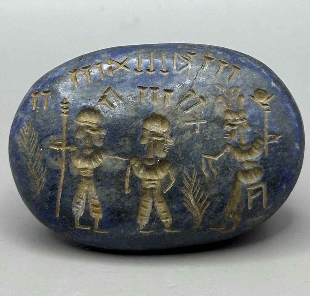 Wonderful Ancient Lapis Lazuli Carved Kings Rare Stone Relief Tablet - Etsy