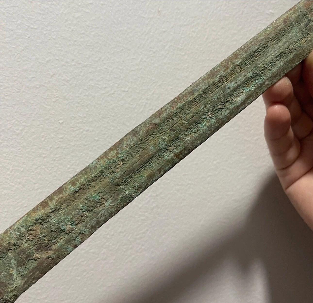 Ancient Roman King Sword Wonderful Bronze Excellent Snake Head Sword ...