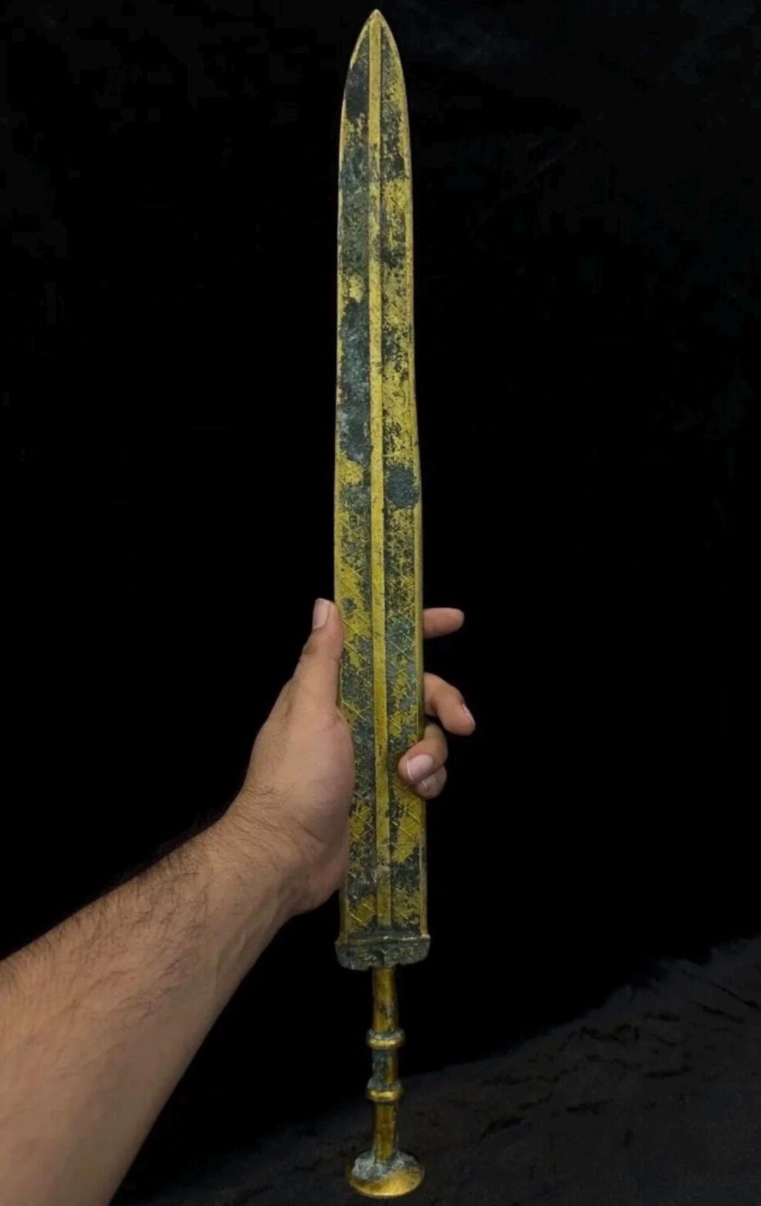 Unique Ancient Roman Wonderful Bronze Gold Excellent Big Sword 200BC - Etsy