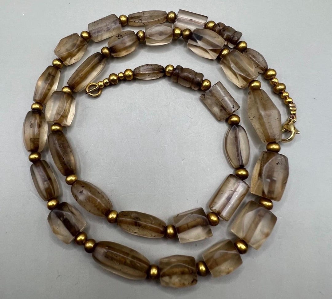 Unique Old Ancient Gems Jewelry Antique Crystals Quartz Beads Unique ...