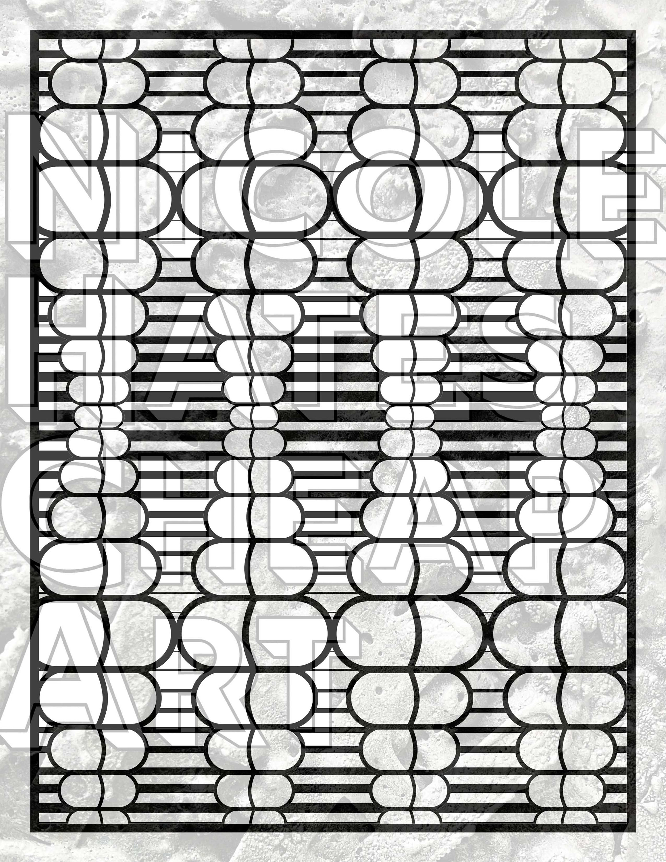 Set of 5 Adult Coloring Pages Printable Digital Download - Etsy