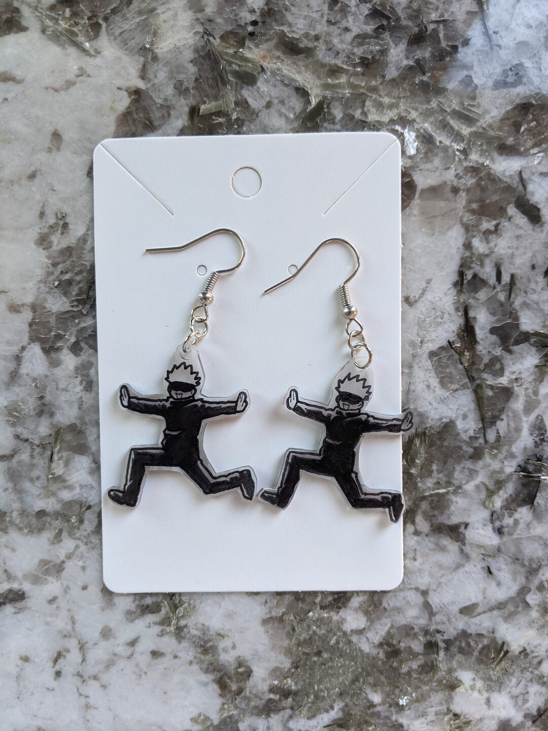 Handmade Gojo Earrings - Etsy