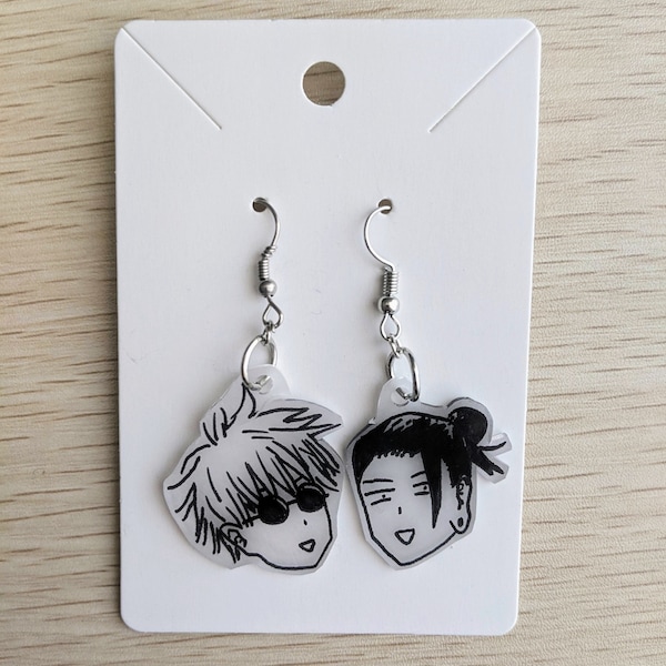 Suguru Geto Earrings - Etsy