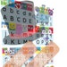 Peelable Alphablocks Face Stickers, Works With 2cm Mathlink Cubes ...